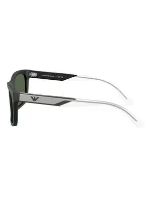 Emporio Armani Rectangle-frame Sunglasses
