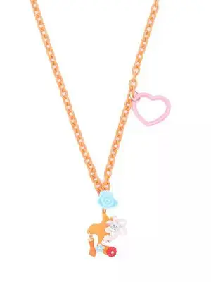 AMIR SLAMA Six-strand Charm Necklace