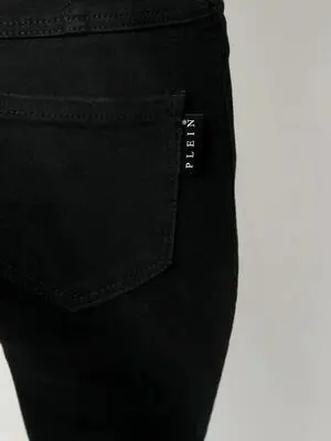 Philipp Plein Super High Waist Jeggings - Black