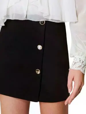 TWINSET Button-detail Mini Dress