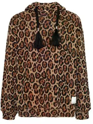 Emporio Armani Leopard-print Hoodie