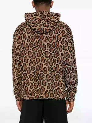 Emporio Armani Leopard-print Hoodie