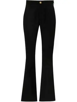 Balmain Twill Flared Trousers