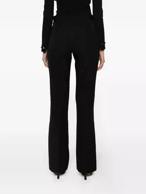 Balmain Twill Flared Trousers