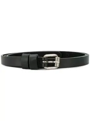 Aspesi Buckled Belt Black