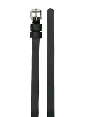 Aspesi Buckled Belt - Black