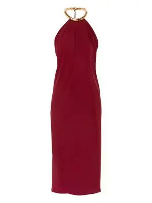 Gucci Silk Crepe Midi Dress