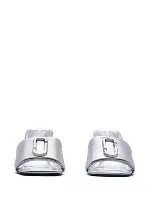 Marc Jacobs Metallic Leather Sandals