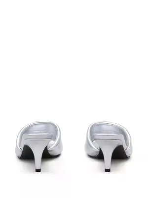 Marc Jacobs Metallic Leather Sandals