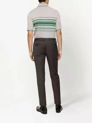 Dolce & Gabbana Logo-trim Tailored Trousers