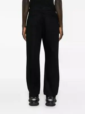 Palm Angels Logo-print Cotton Trousers