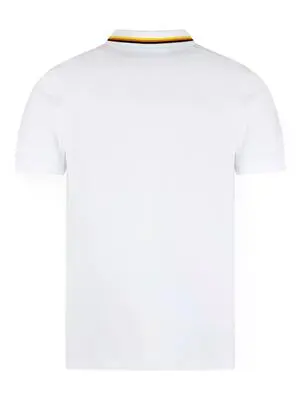 K-WAY Striped-collar Polo Shirt