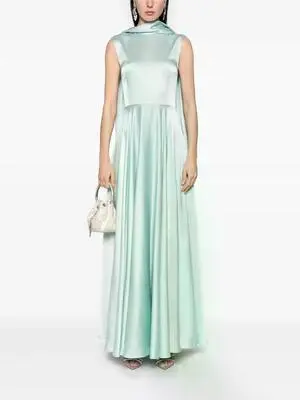 Solace London Emilia Maxi Dress - Blue