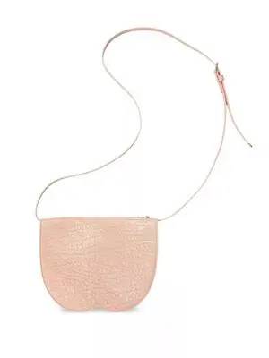 Burberry Leather Crossbody Pouch - Pink