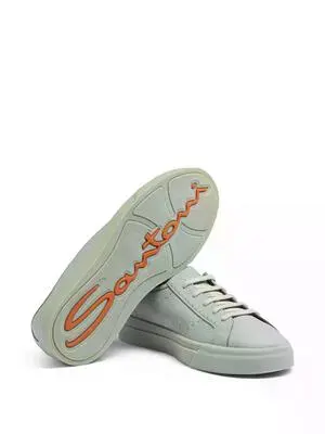 Santoni Double Buckle Sneakers