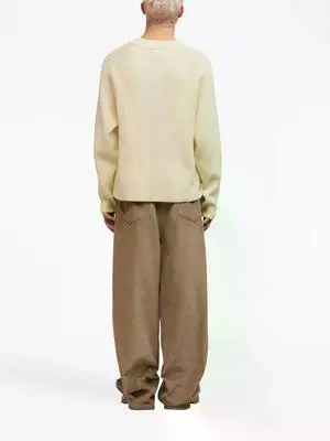 AMI Paris Logo-patch Sweater