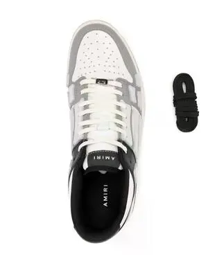 Amiri Two-tone Skell Leather Sneakers