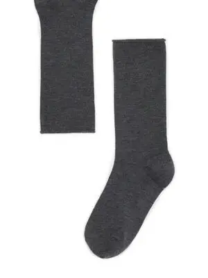 Brunello Cucinelli Fine-knit Socks - Grey