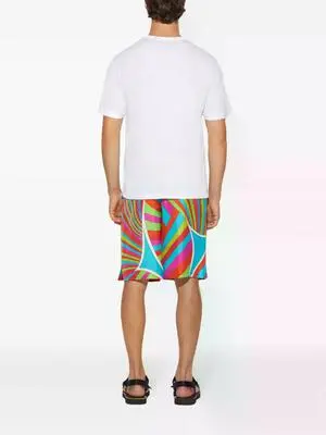 Emilio Pucci Iride-print Silk Shorts