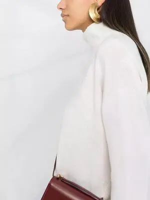 BARRIE Cashmere Rollneck Jumper - Neutrals