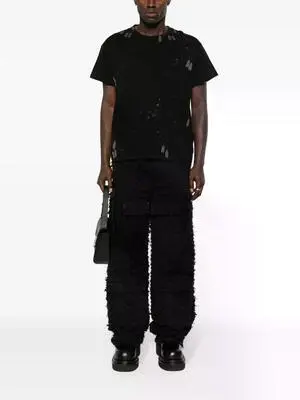 WHO DECIDES WAR Husk Wide-leg Trousers