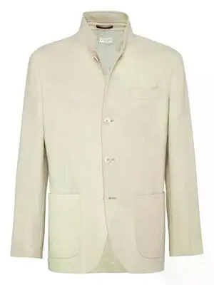 Brunello Cucinelli Cashmere Blazer - Neutrals
