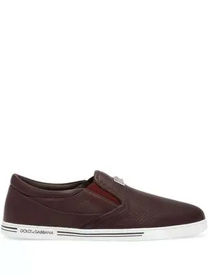 Dolce & Gabbana Logo-plaque Slip-on Sneakers