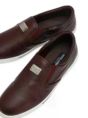 Dolce & Gabbana Logo-plaque Slip-on Sneakers