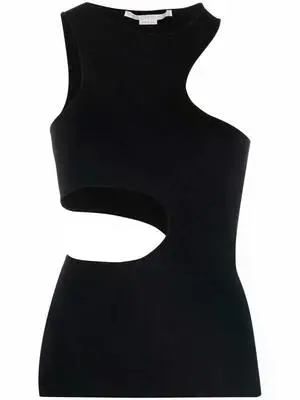 Stella McCartney Cut-out Tank Top - Black