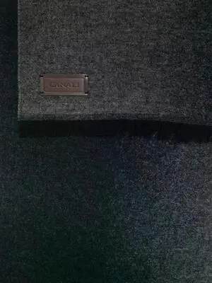 Canali Gradient-effect Scarf - Grey