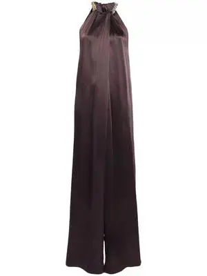 Stella McCartney Chain-link Detail Jumpsuit - Brown