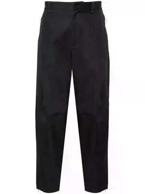 LANVIN Mid-rise Cropped Biker Trousers
