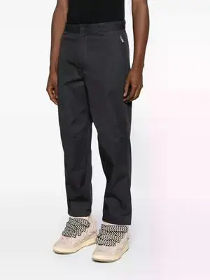 LANVIN Mid-rise Cropped Biker Trousers
