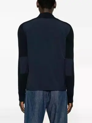 Eleventy Paneled Jacket - Blue