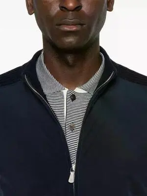 Eleventy Paneled Jacket - Blue