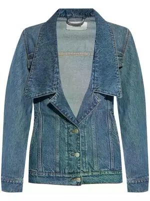 Coperni Wide-collar Denim Jacket
