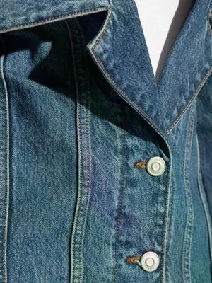 Coperni Wide-collar Denim Jacket