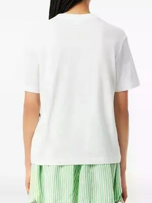 Lacoste Logo-patch T-shirt - White
