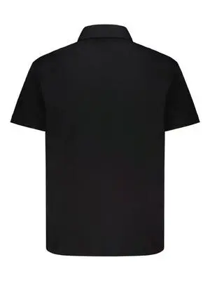 Versace Short Sleeve Cotton Polo Shirt
