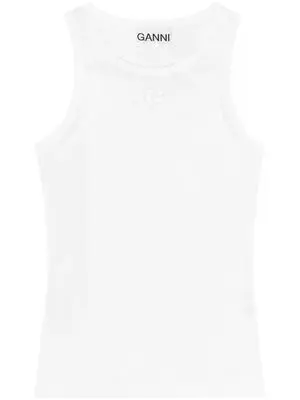 Ganni Racer Back Camis Tanks For Women