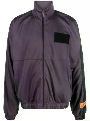Heron Preston Appliqué Track Jacket - Purple