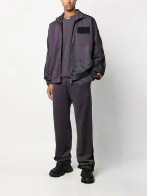 Heron Preston Appliqué Track Jacket - Purple