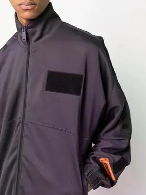 Heron Preston Appliqué Track Jacket - Purple