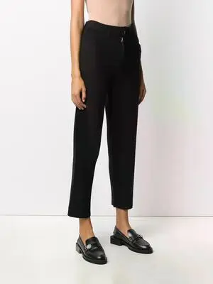 BARRIE High-rise Straight-leg Trousers