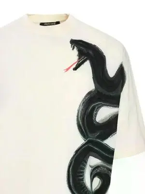 Roberto Cavalli Snake-print T-shirt