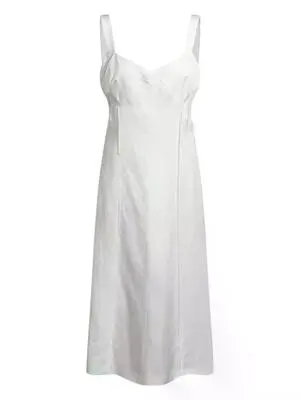 BOSS V-neck Midi Dress