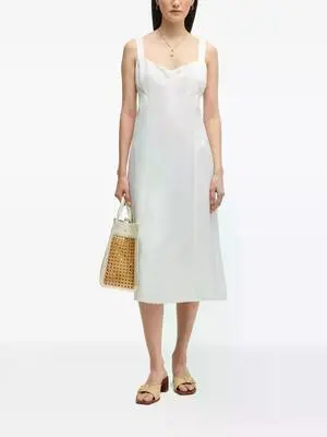 BOSS V-neck Midi Dress