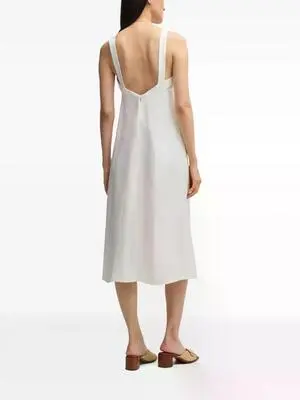 BOSS V-neck Midi Dress