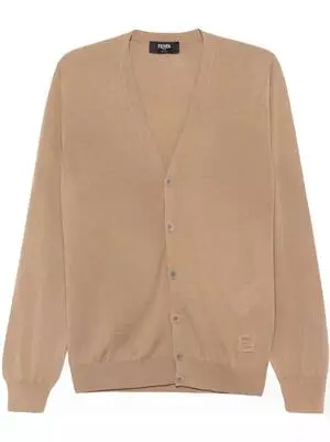 Fendi Ff-embossed Cardigan