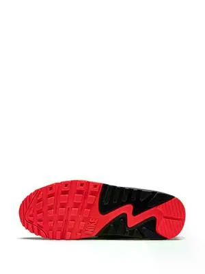 Nike Air Max 90 Retro Reverse Duck Camo Sneakers - Red
